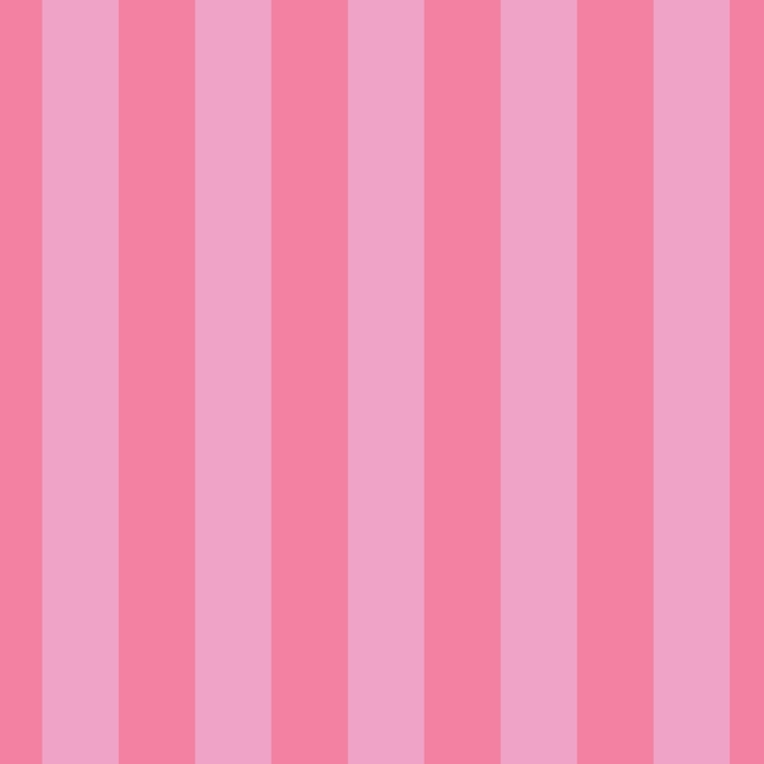 Pastel Pink Narrow Awning Stripe Wallpaper