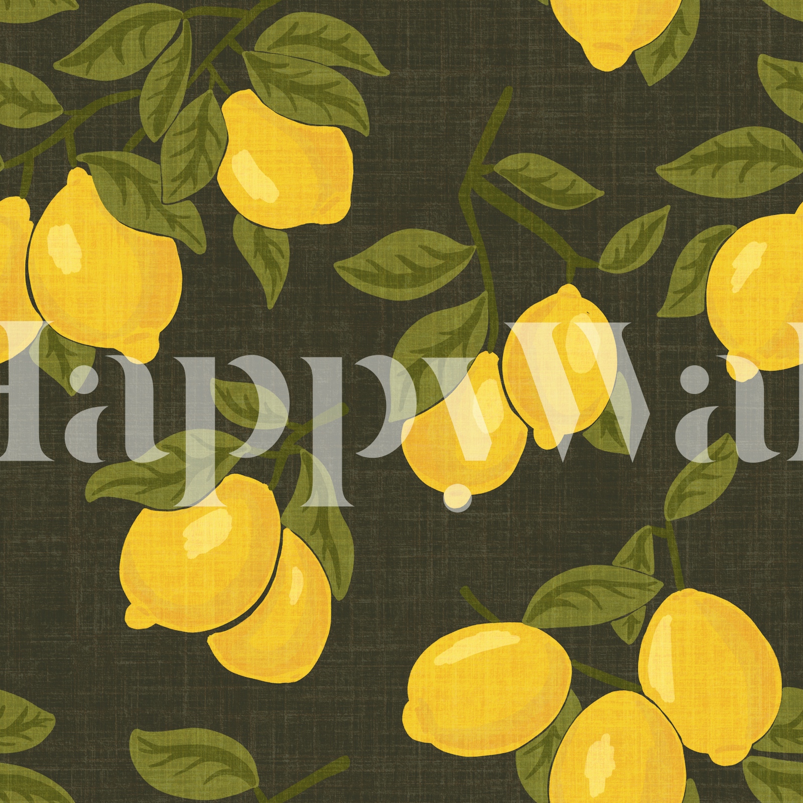 Italian Lemons Wallpaper - Happywall