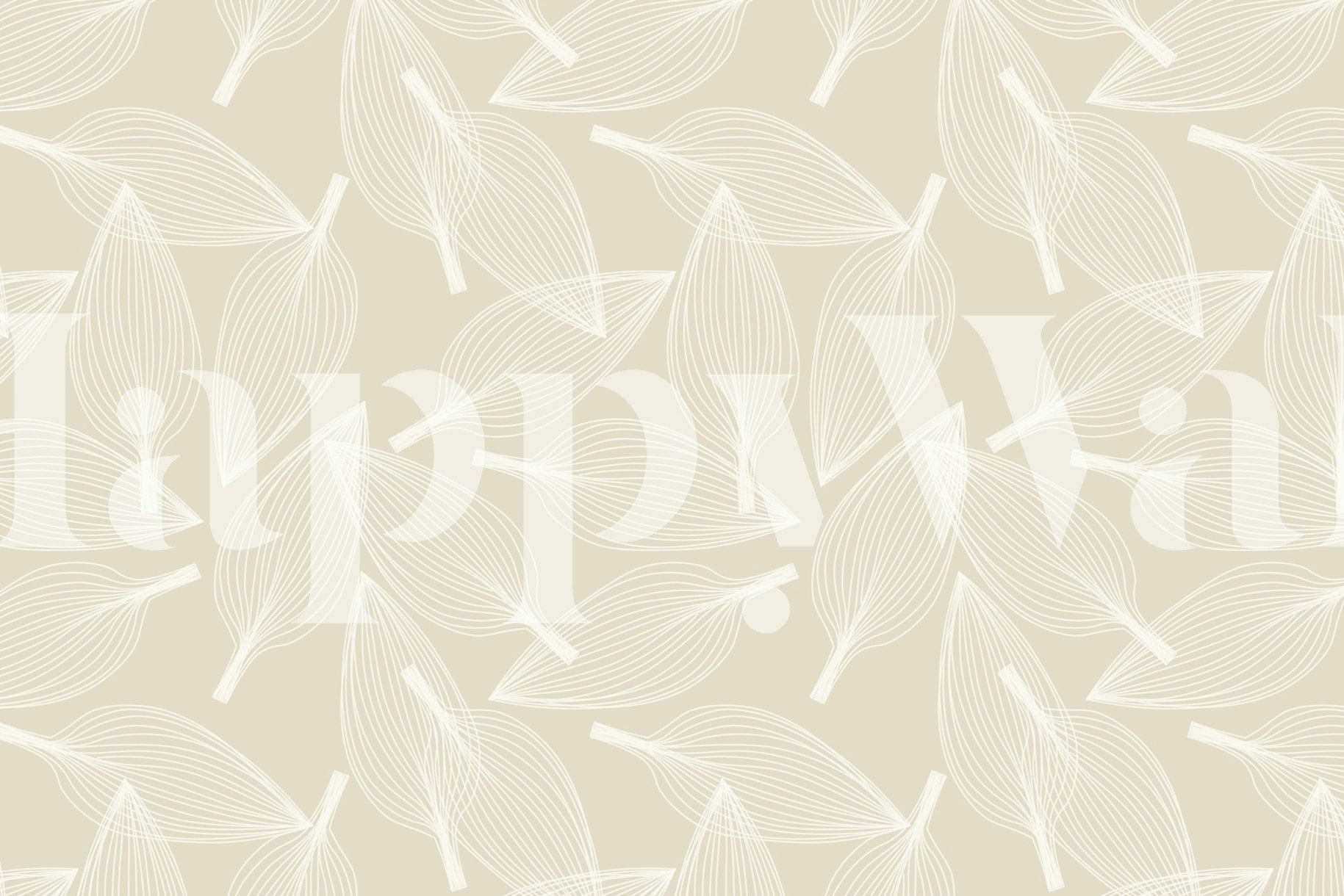 Organic Pattern II Wallpaper | Happywall.com