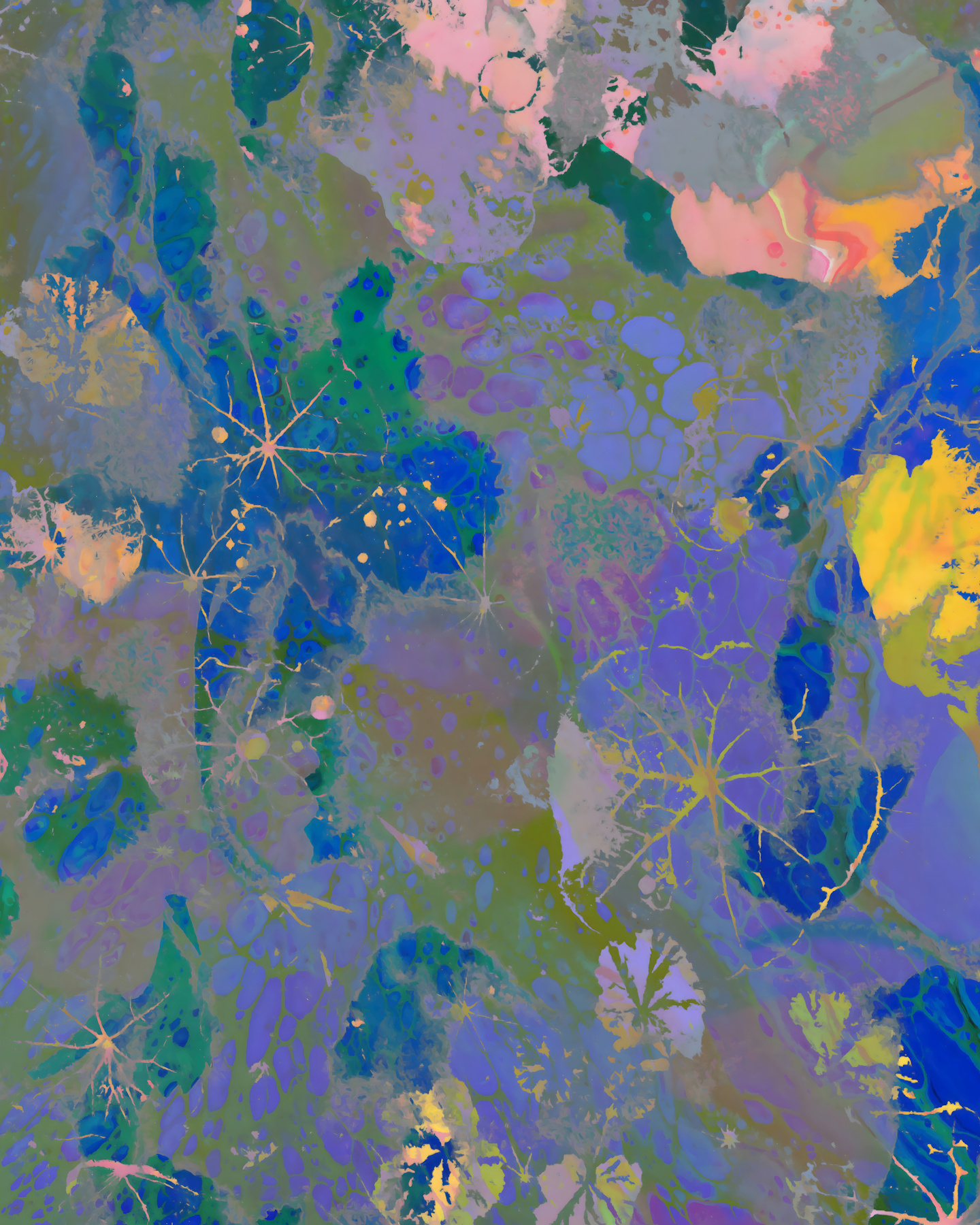 Wildflower Haze Wallpaper - happywall.com