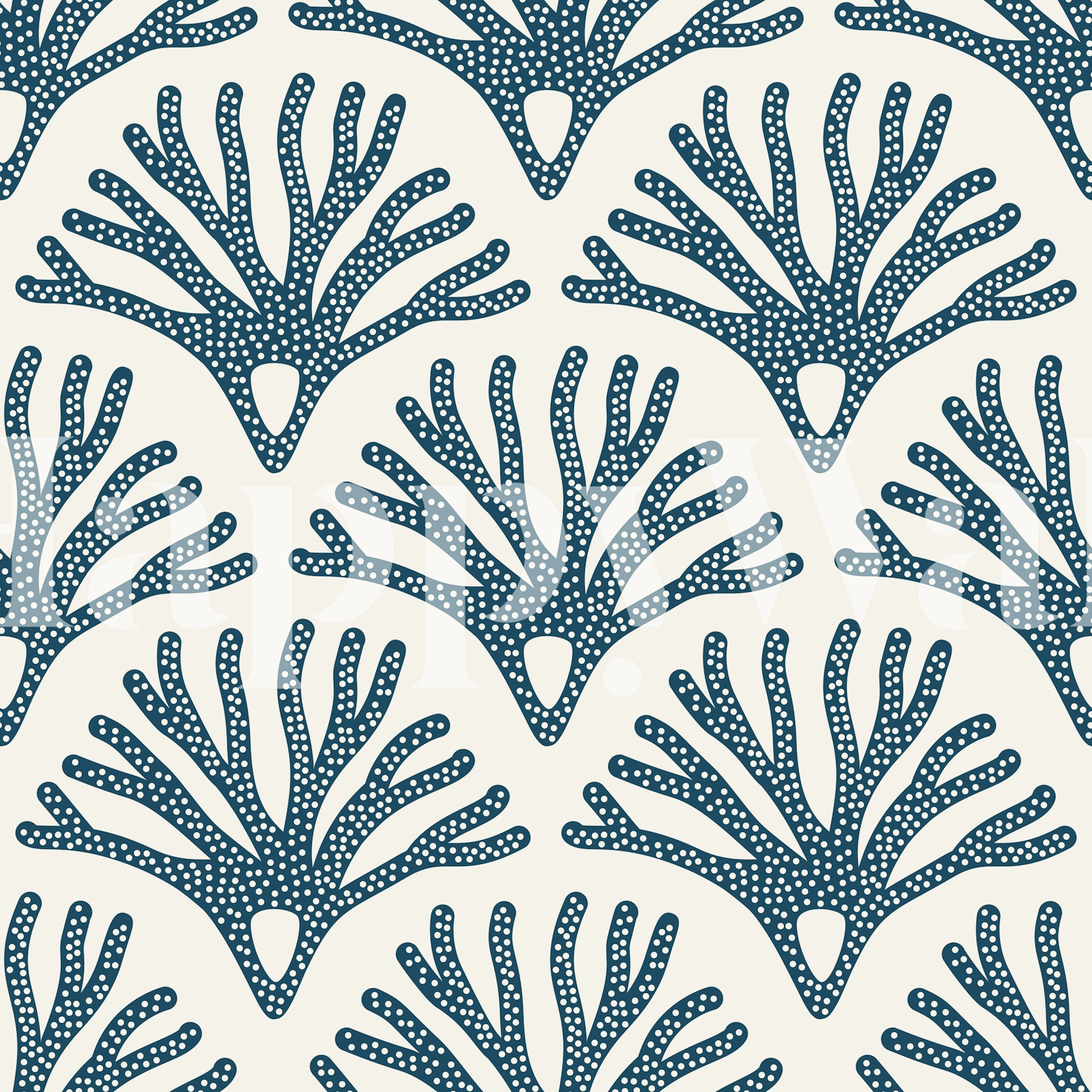 Calm Coastal Coral Reef Texture Wallpaper