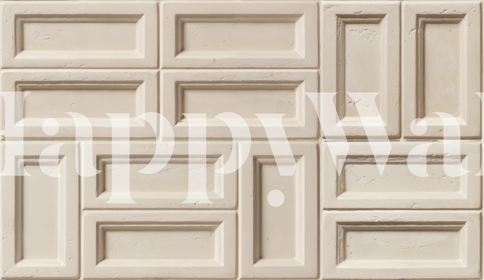 Vintage White Wall Panels - happywall.com