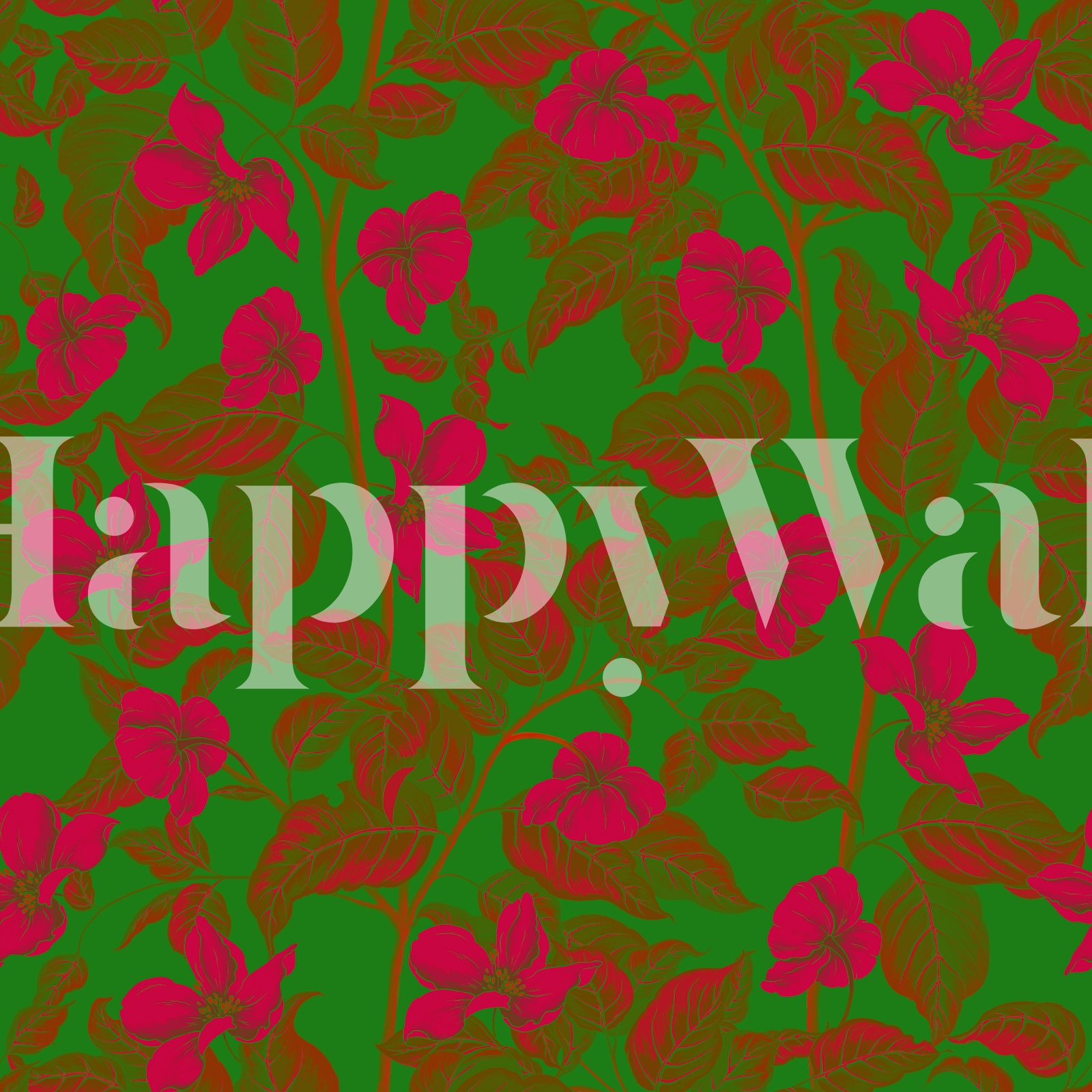 Floral Poetry 19 Wallpaper - Happywall