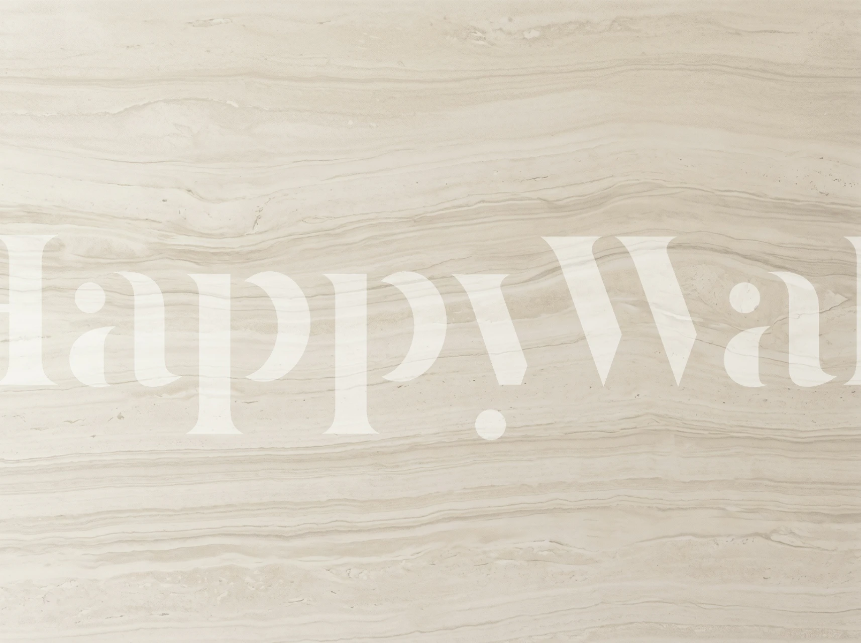 Papel pintado Minimal Beige Stone Waves