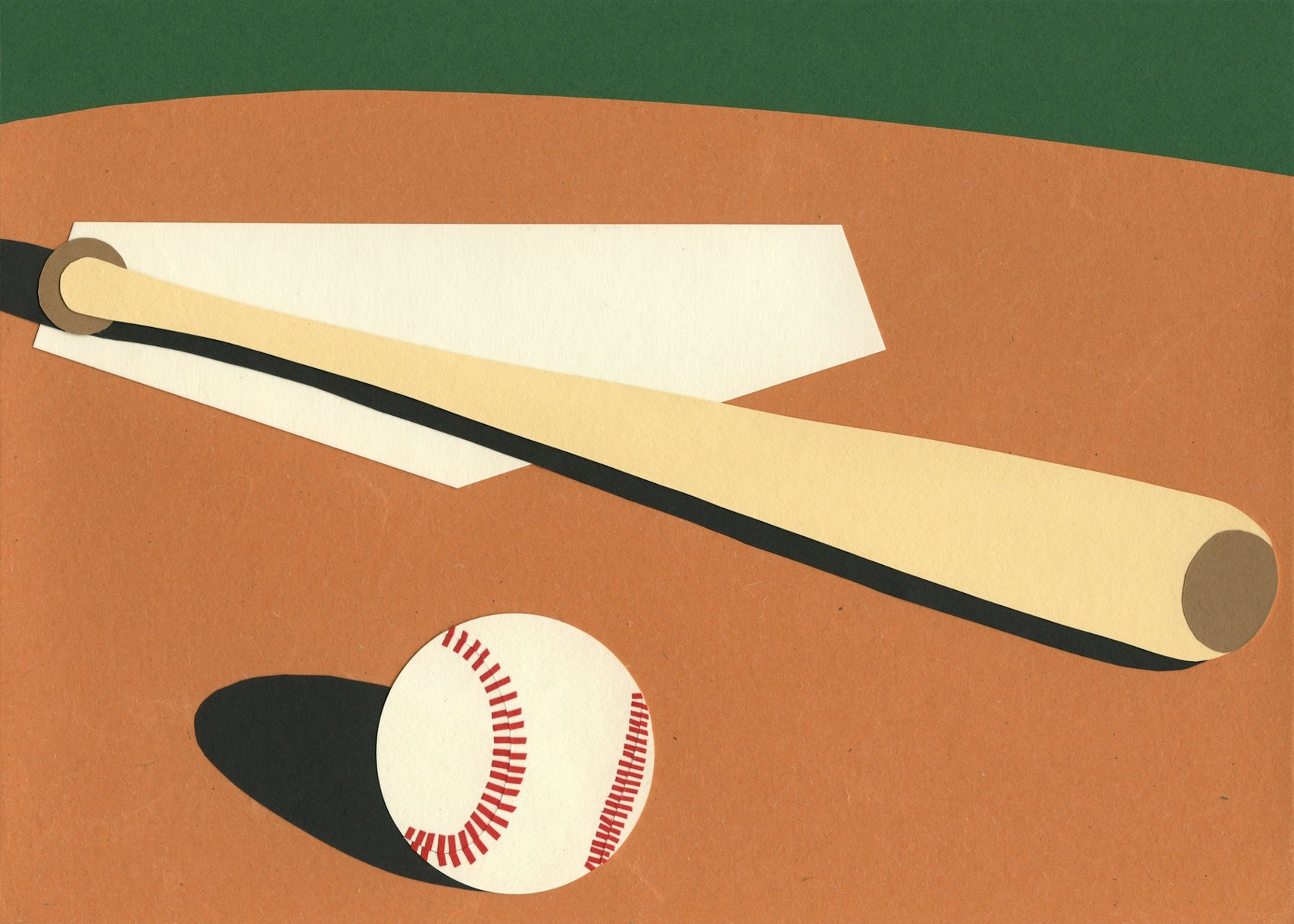 LA Baseball Field Wallpaper - Buy Online at Happywall