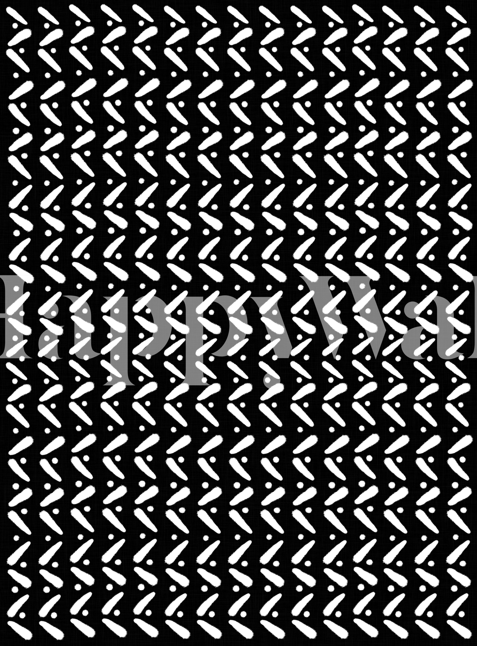 Mud Cloth Arrows Dots 2 Wallpaper | Shop Now at Happywall