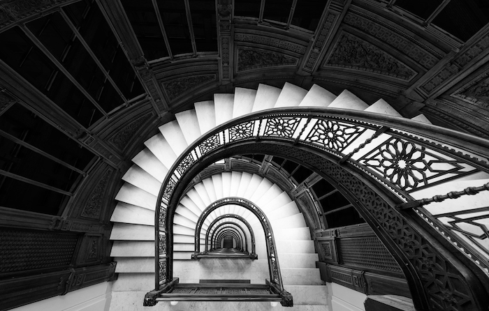 Staircase Wallpaper - happywall.com