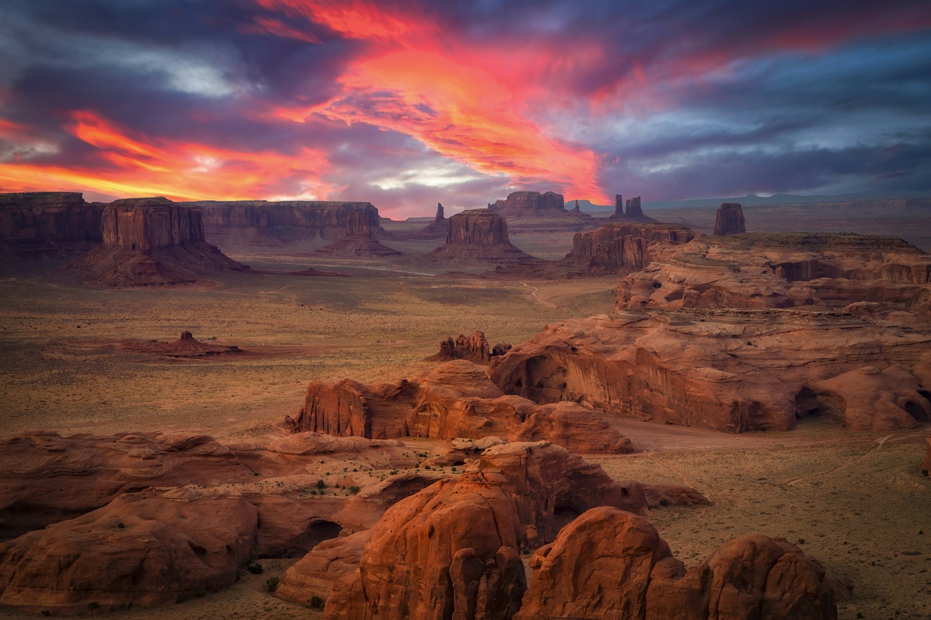 Hunts Mesa wallpaper - Happywall