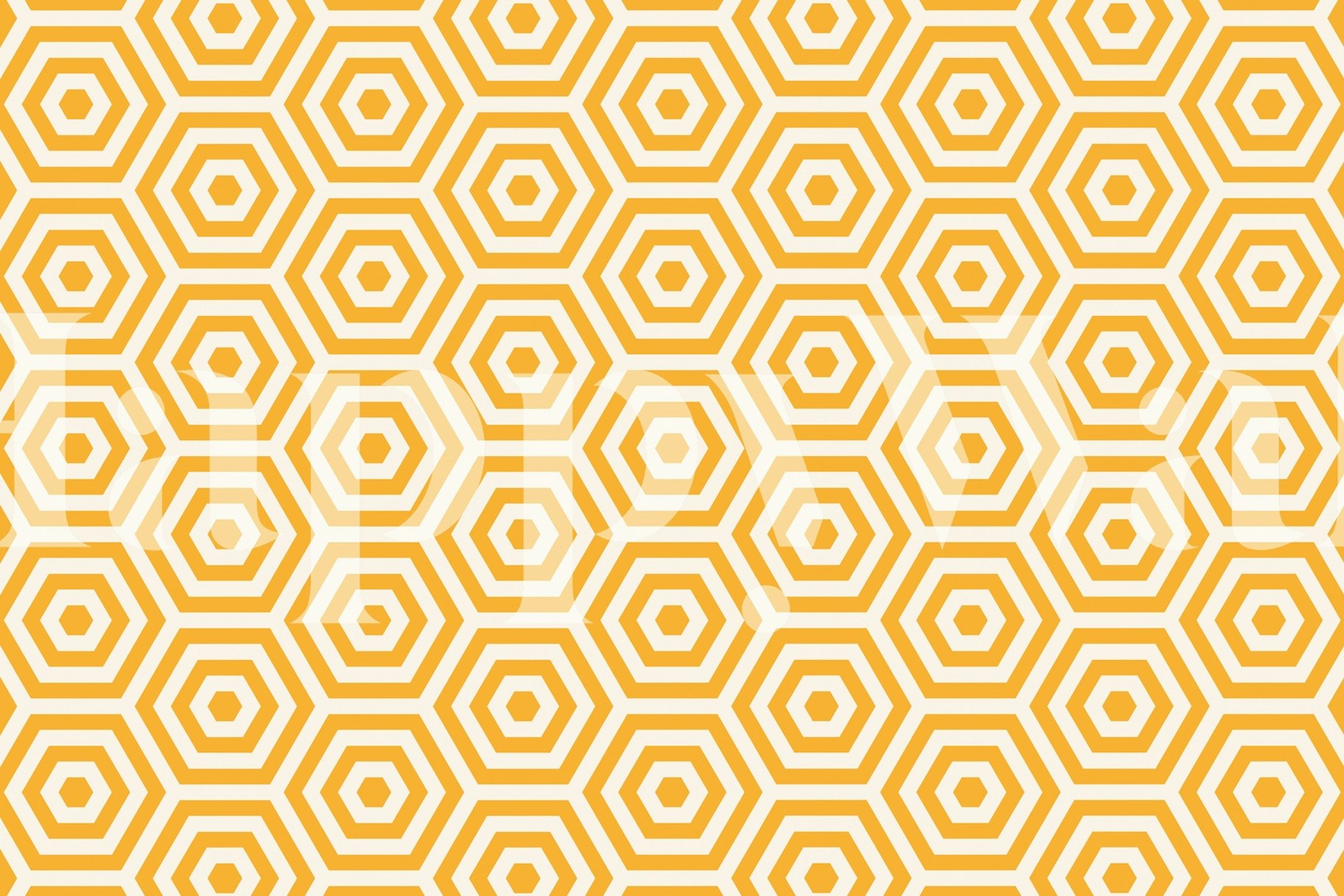 Yellow beehive wallpaper - Happywall