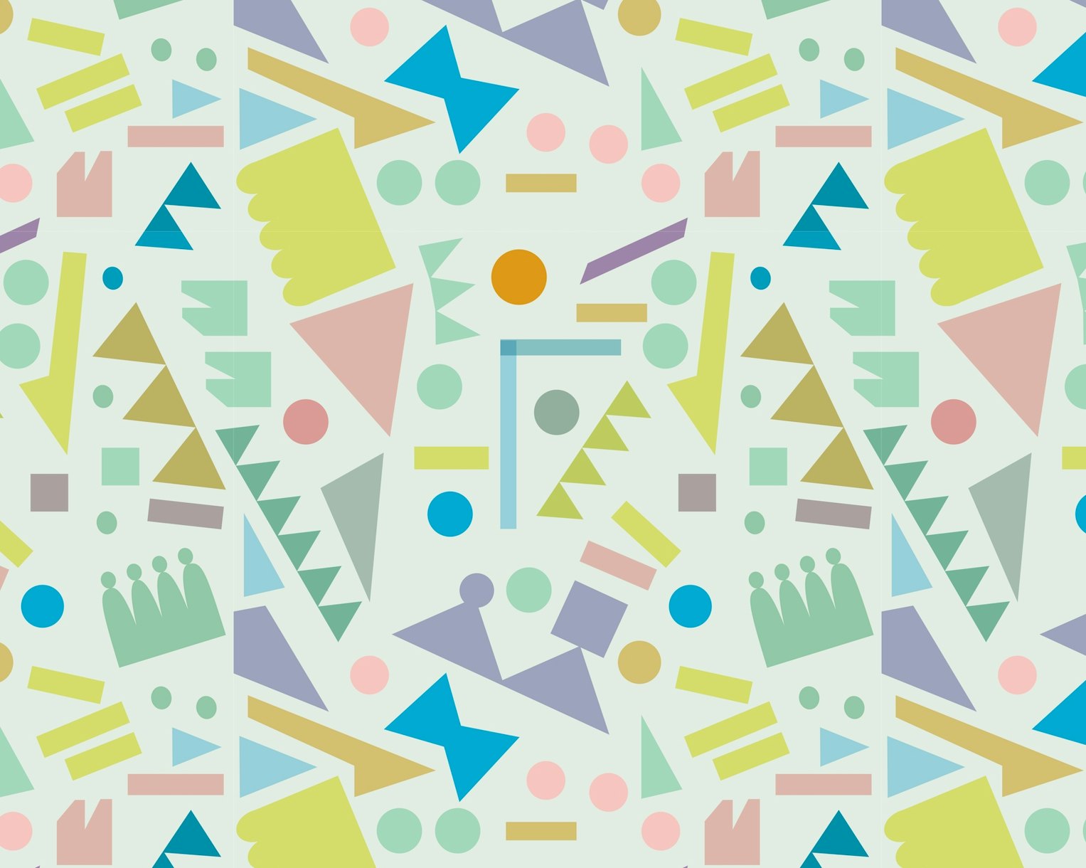 Geometry Pattern wallpaper - Happywall