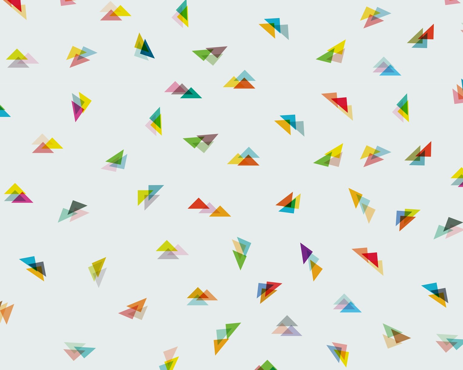 Small Triangles Pattern Wallpaper | Happywall