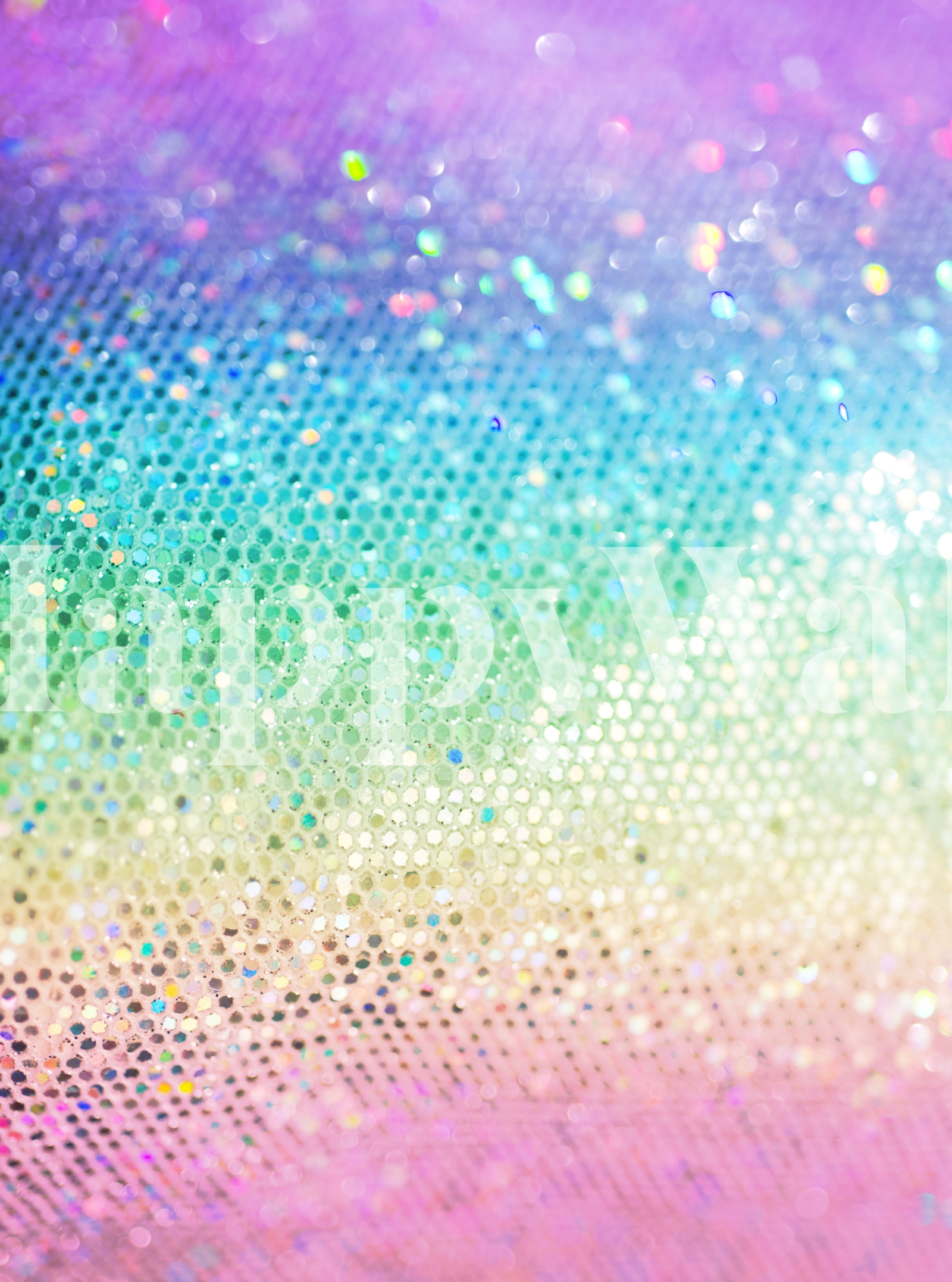 Rainbow Princess Glitter 3 Wallpaper - Happywall