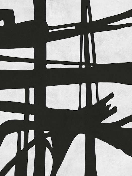 Black Expressionism V Wallpaper - Unique and Modern Design