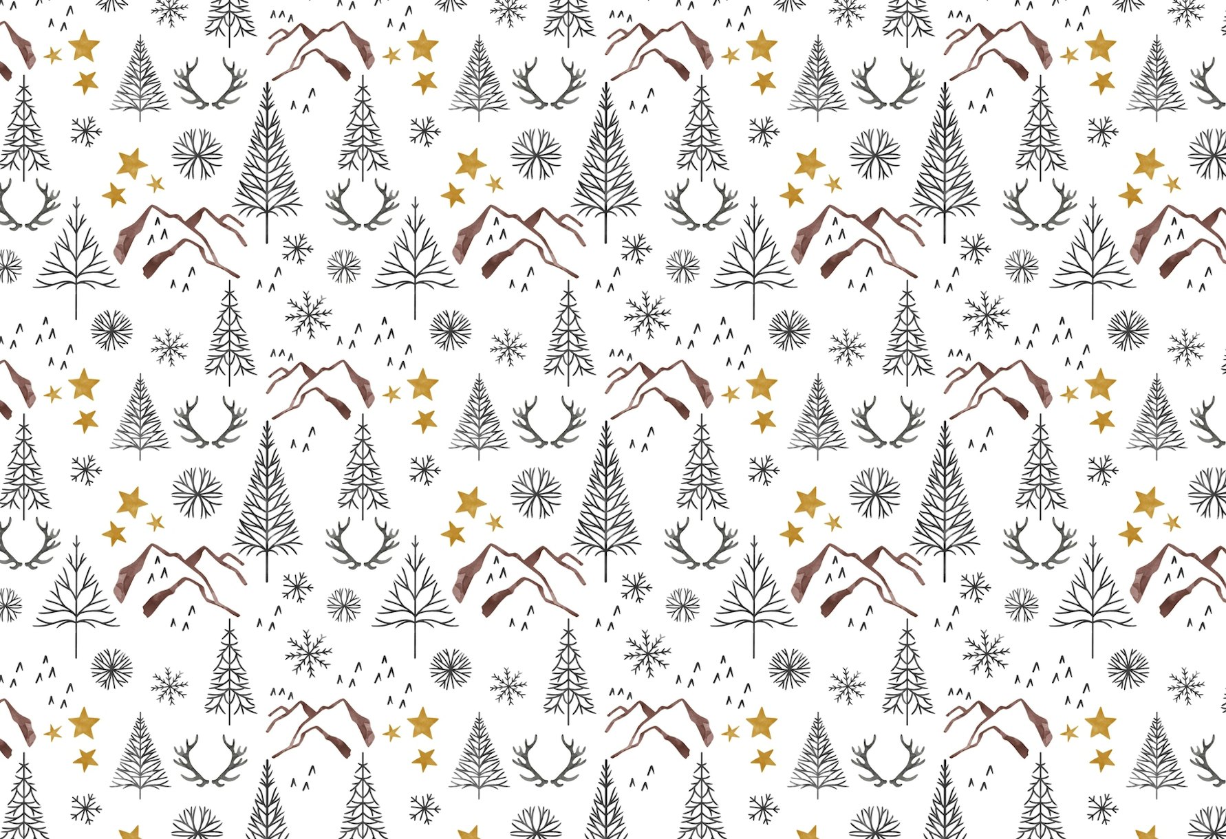 Classic Modern Farmhouse Wallpaper - Premium Rustic Home Design | Happywall