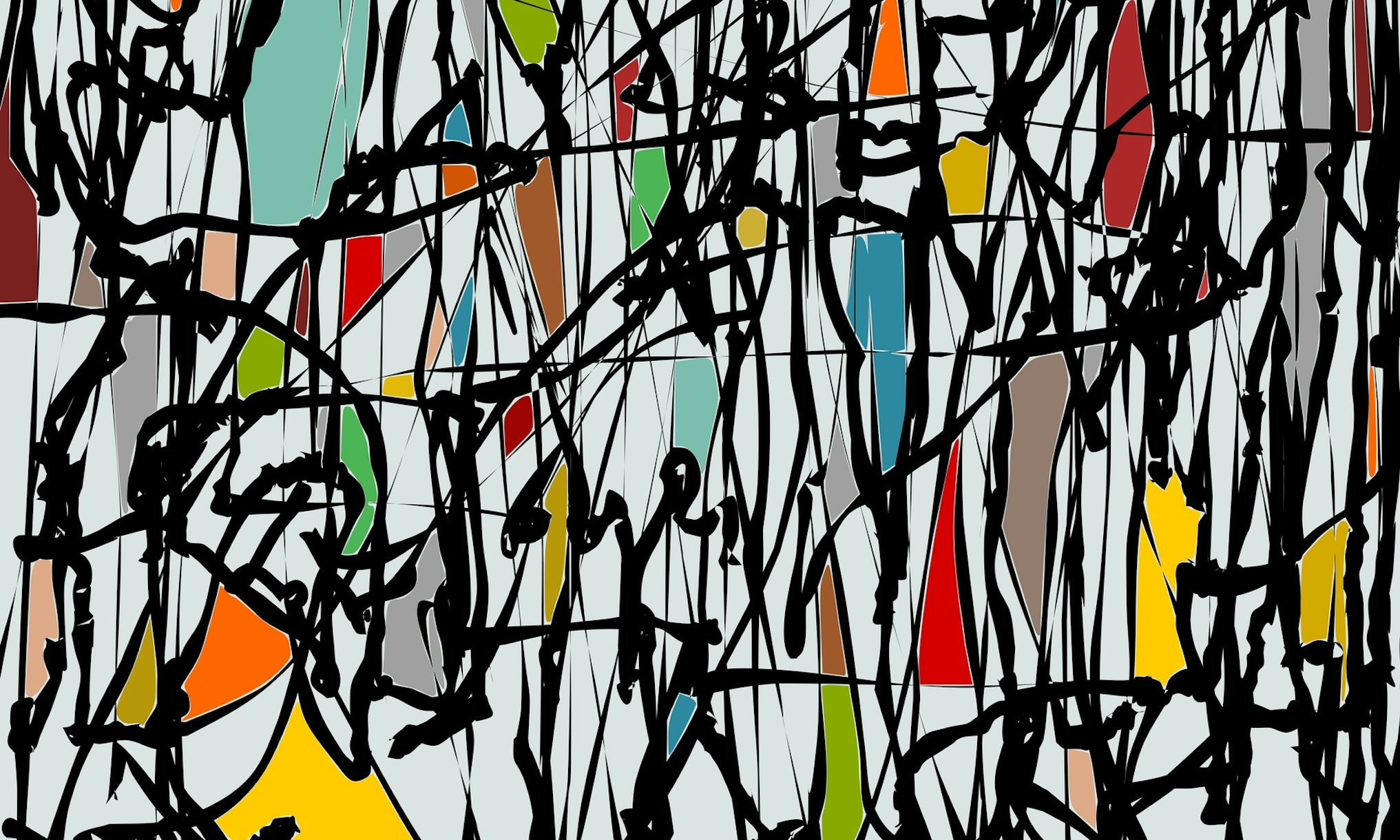 Abstract Composition 718 wallpaper - Happywall