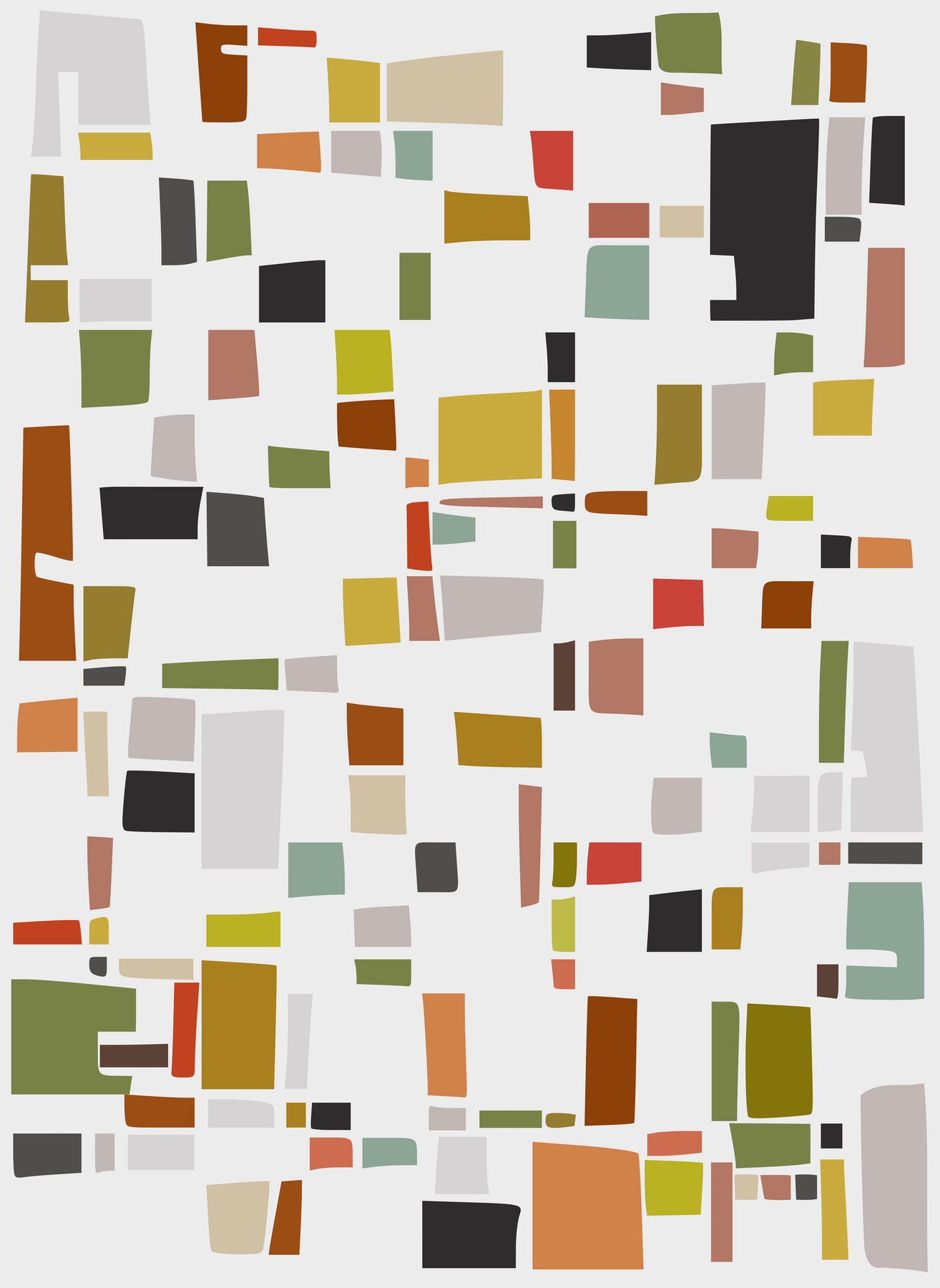 Abstract Composition 1105 Wallpaper | Happywall