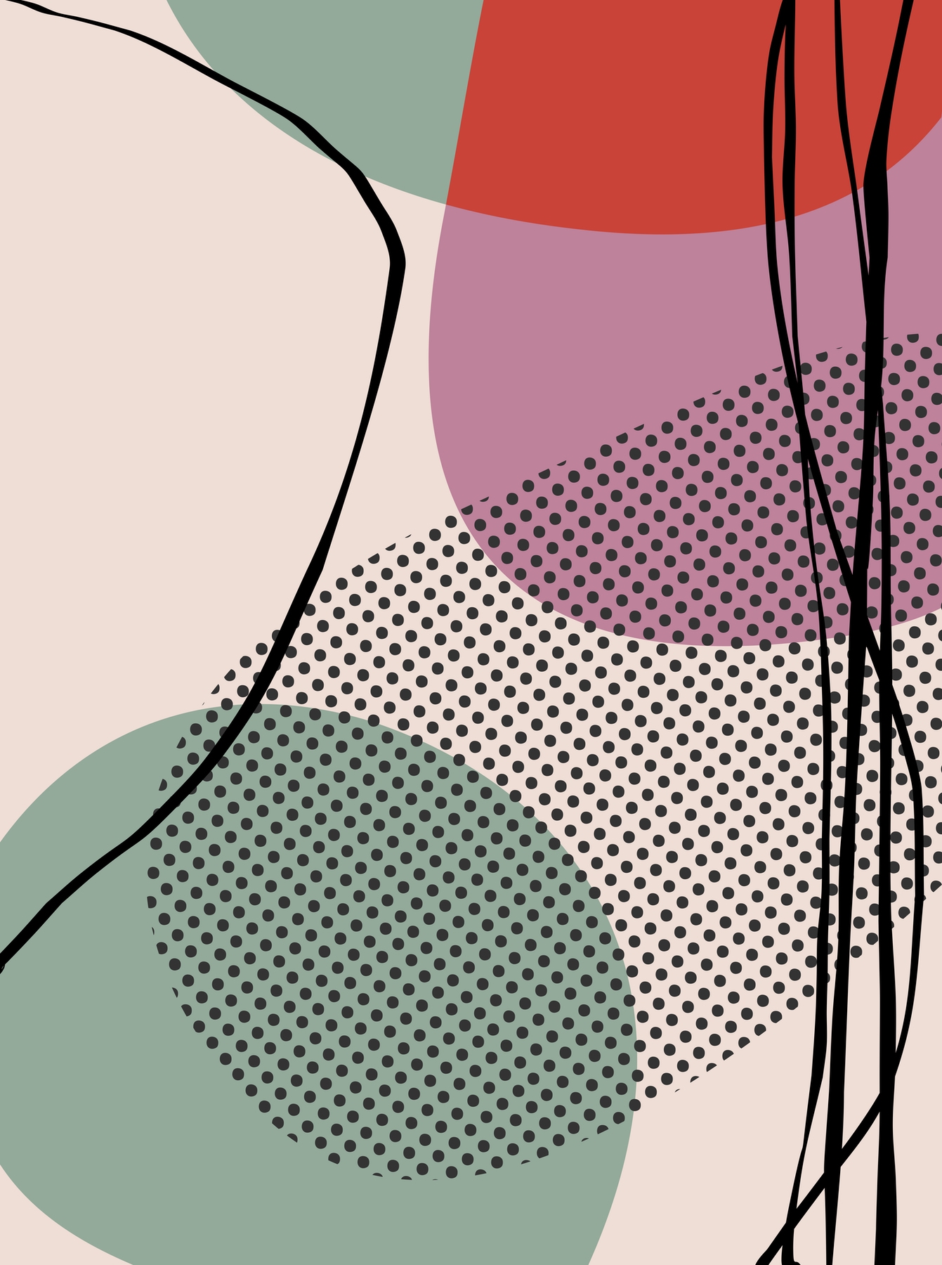 Abstract Composition 1102 wallpaper - Happywall