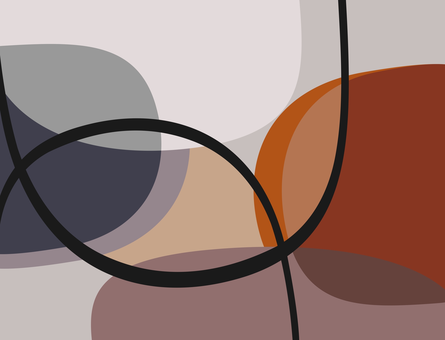 Abstract Composition 1091 Wallpaper - Happywall