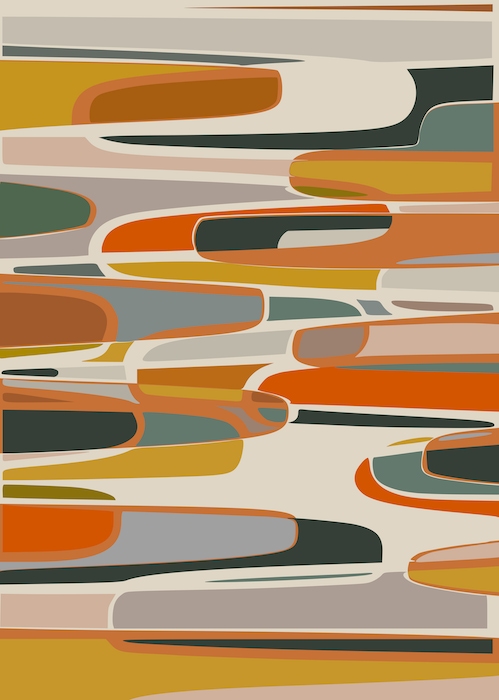 Abstract Composition 1066 Wallpaper | Happywall