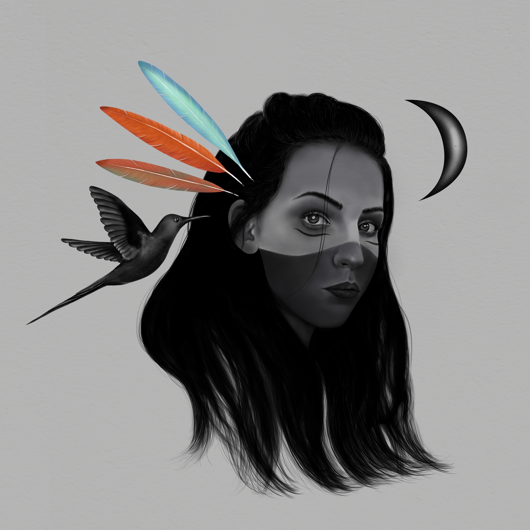 Mystic Girl wallpaper - Happywall