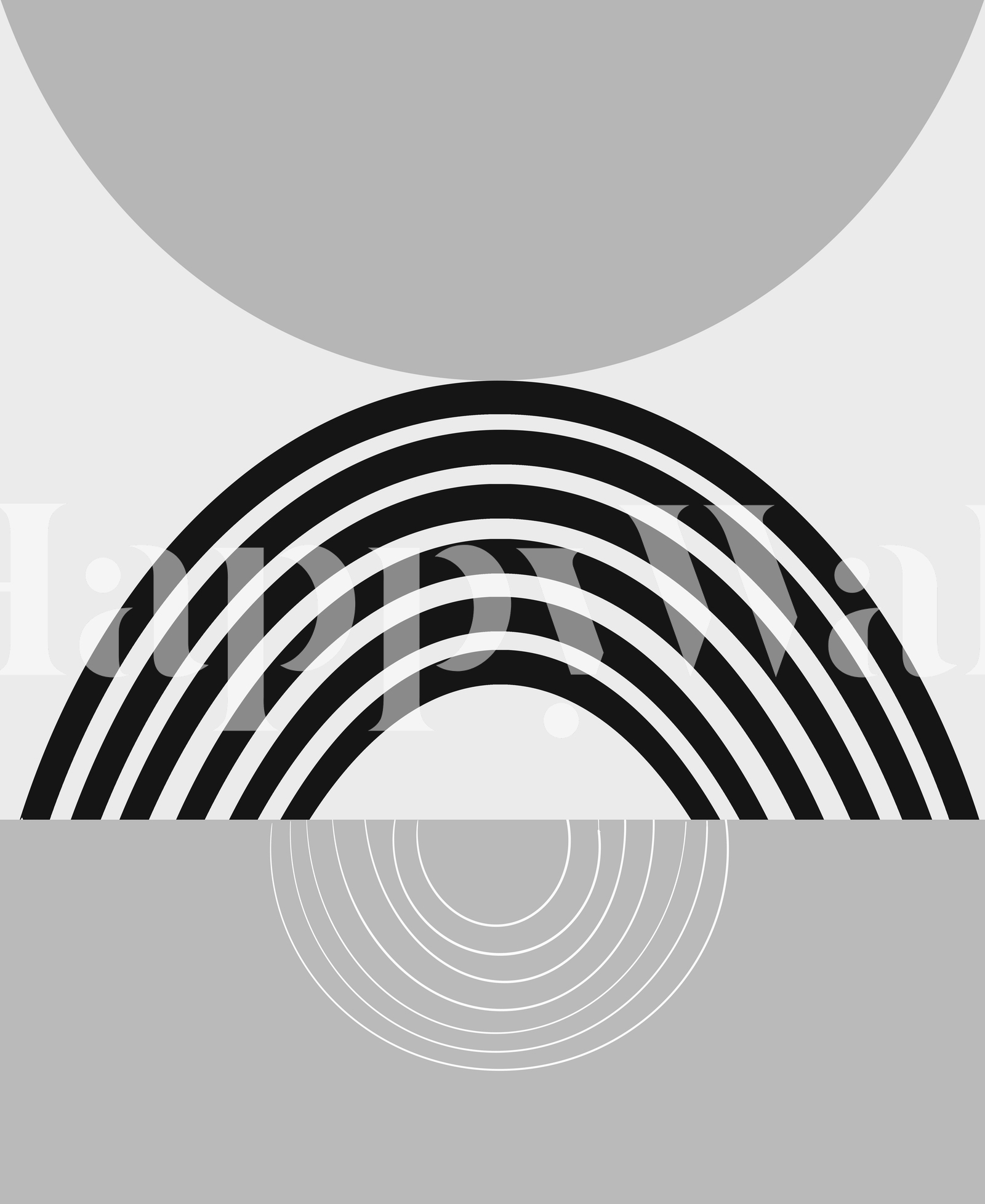 Black and White Geometric Wallpaper