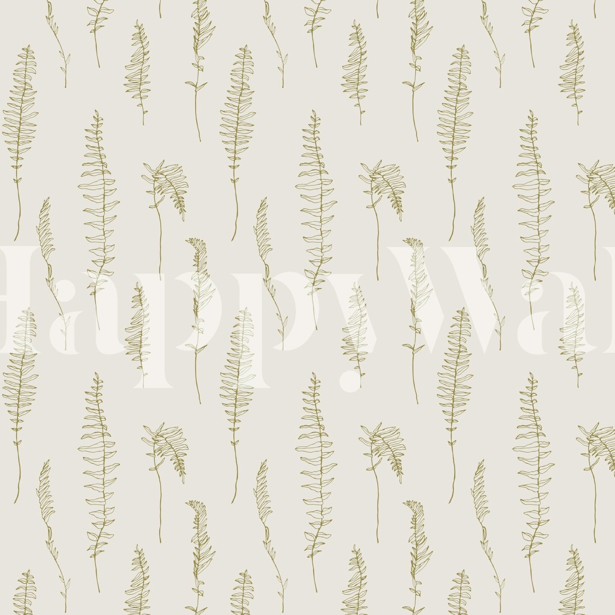 Dancing Fern wallpaper - Happywall