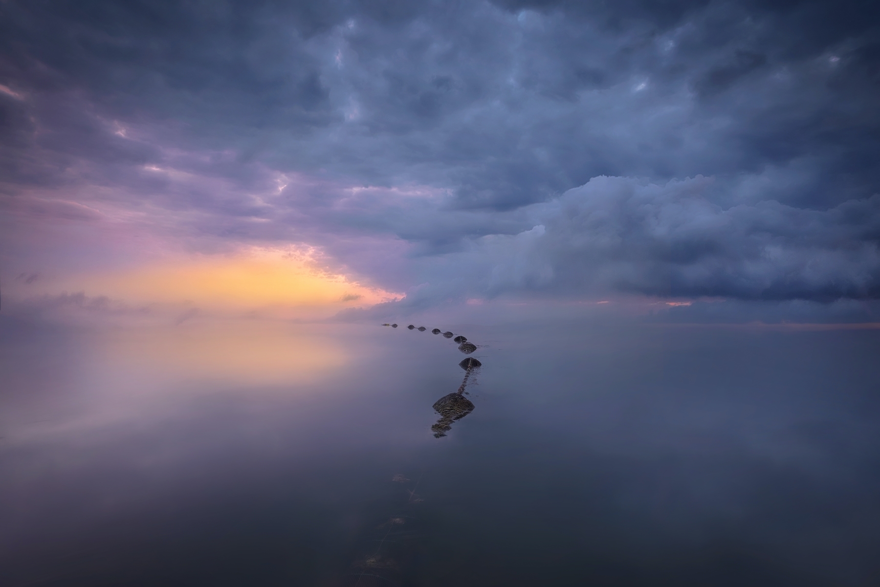 Colorful Sunrise Wallpaper | Buy Online at Happywall