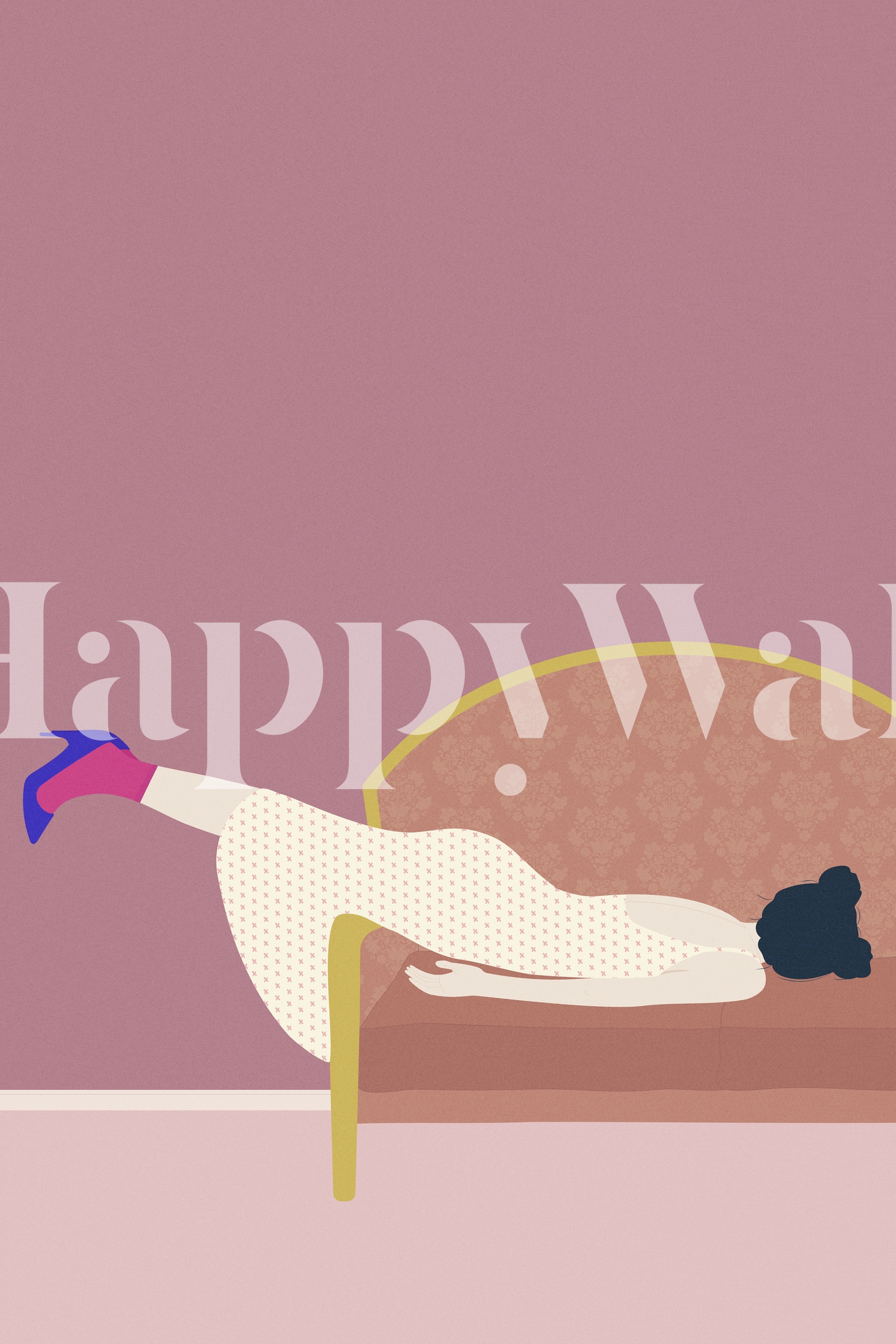 Pandemic Mood Wallpaper | Buy Online at Happywall