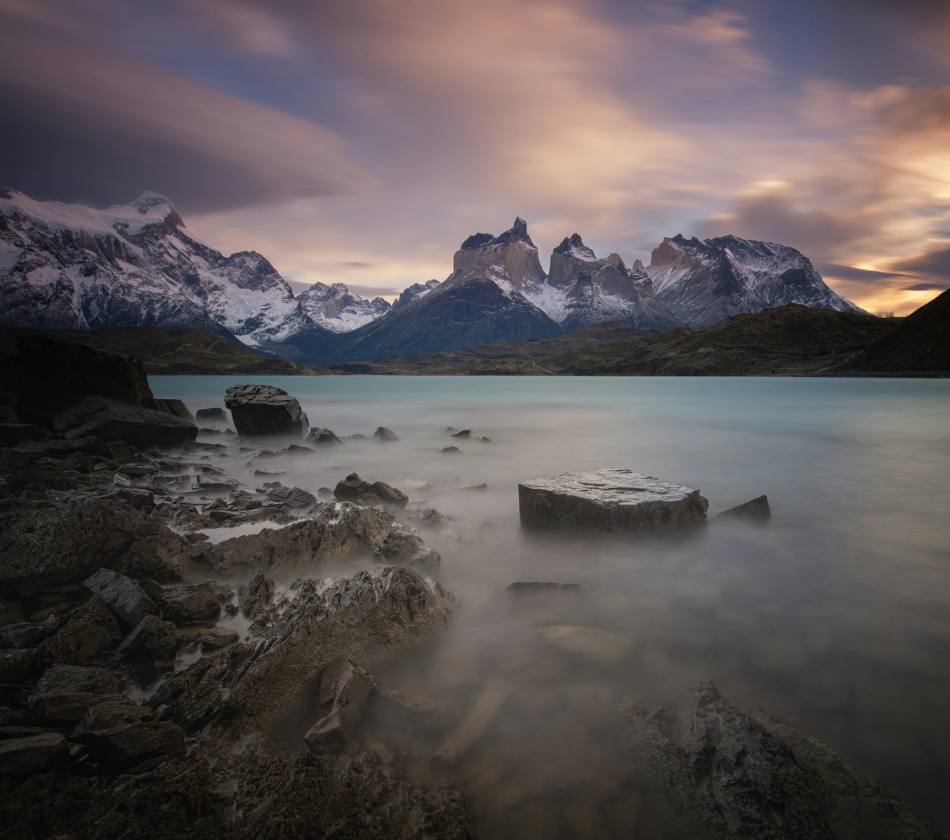 The First Sunrise Wallpaper | Beautiful and Serene Landscape Wallpaper ...