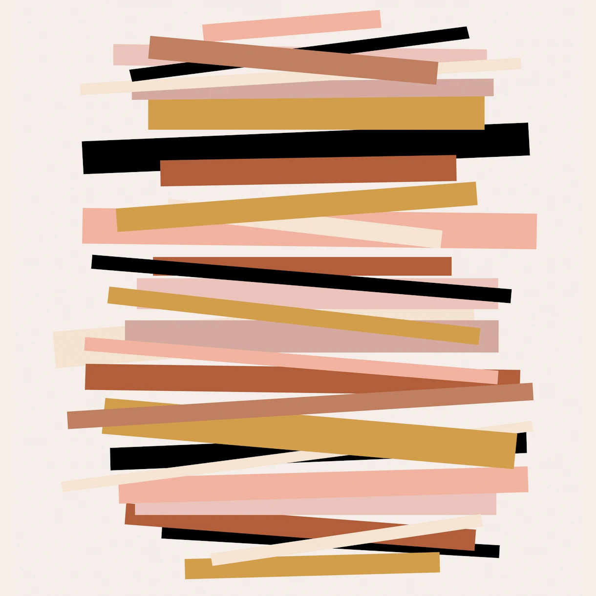 Linear Stack Wallpaper - Stylish and Modern Wall Decor | Happywall