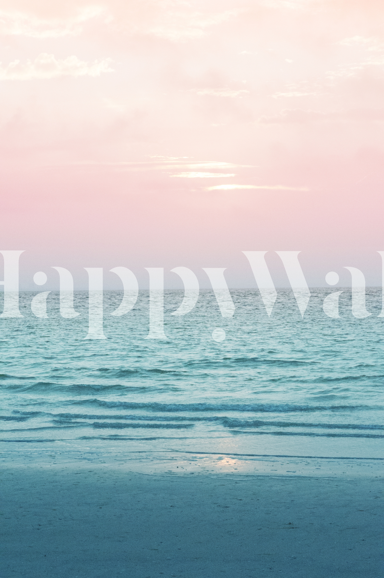 Pastel Ocean Dream Vibes 1 Wallpaper - Happywall