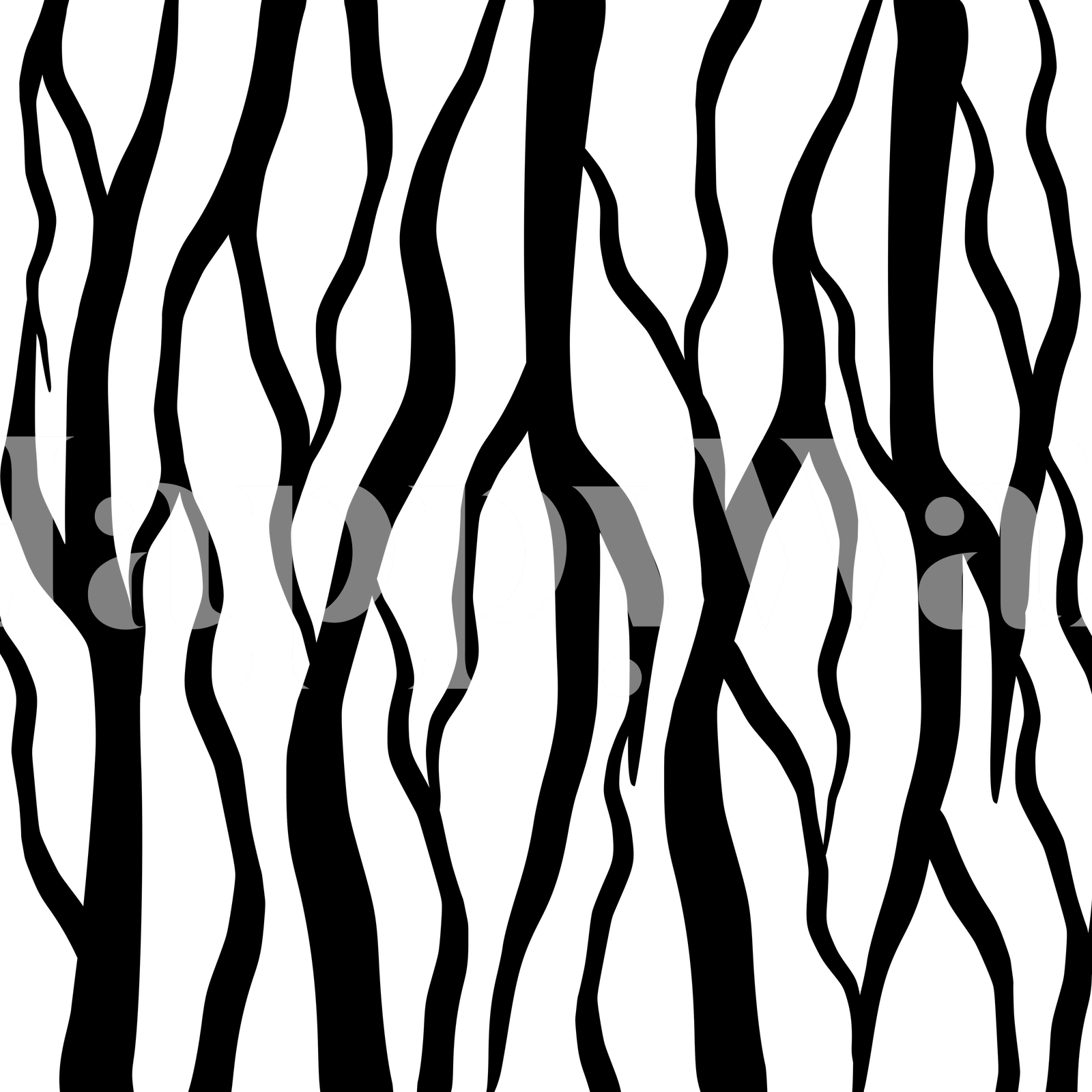 Zebra Crossing Roots Design Wallpaper | Happywall