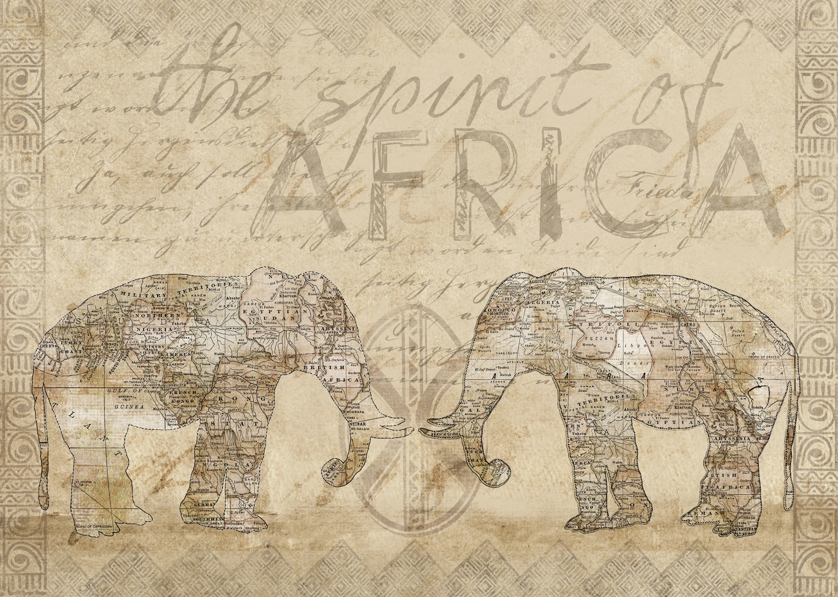 Spirit Of Africa wallpaper | Happywall