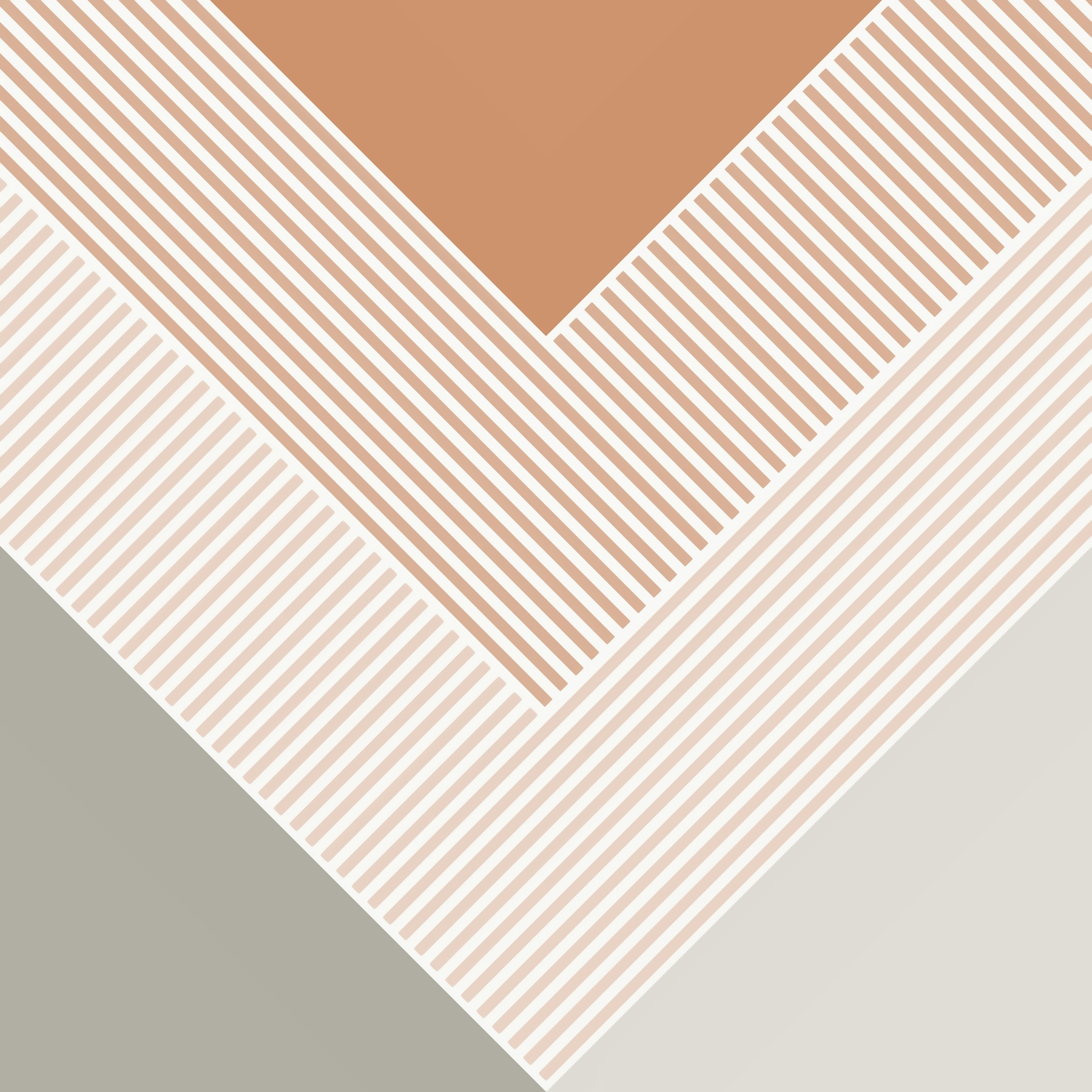 Minimal Triangles Neutrals wallpaper - Happywall