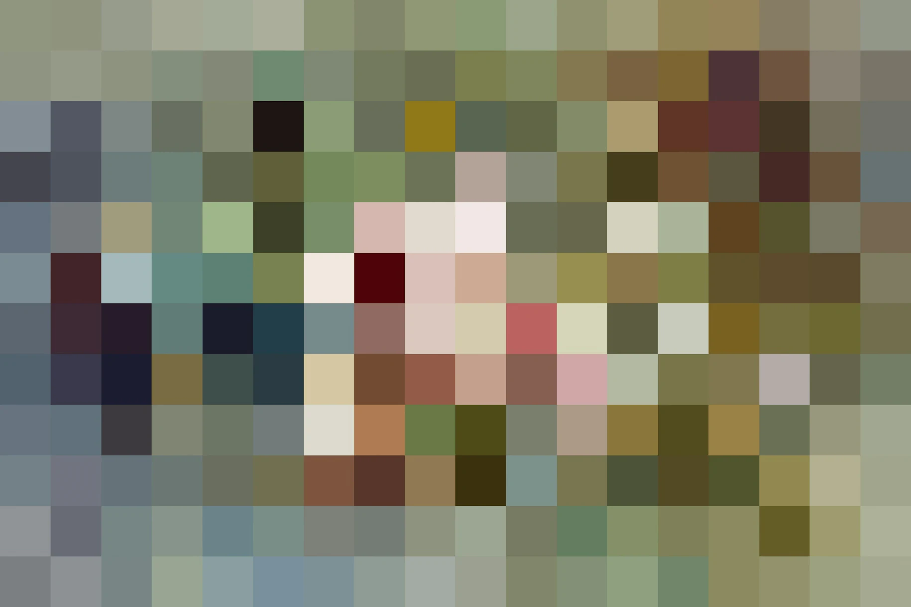 Pixel in Vintage Pastel Wallpaper | Happywall