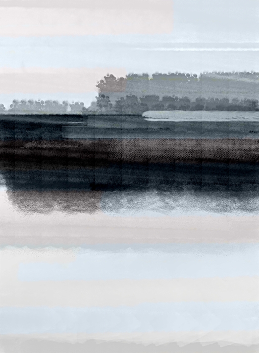 Buy Scandinavian Countryside Mist Wallpaper | Happywall
