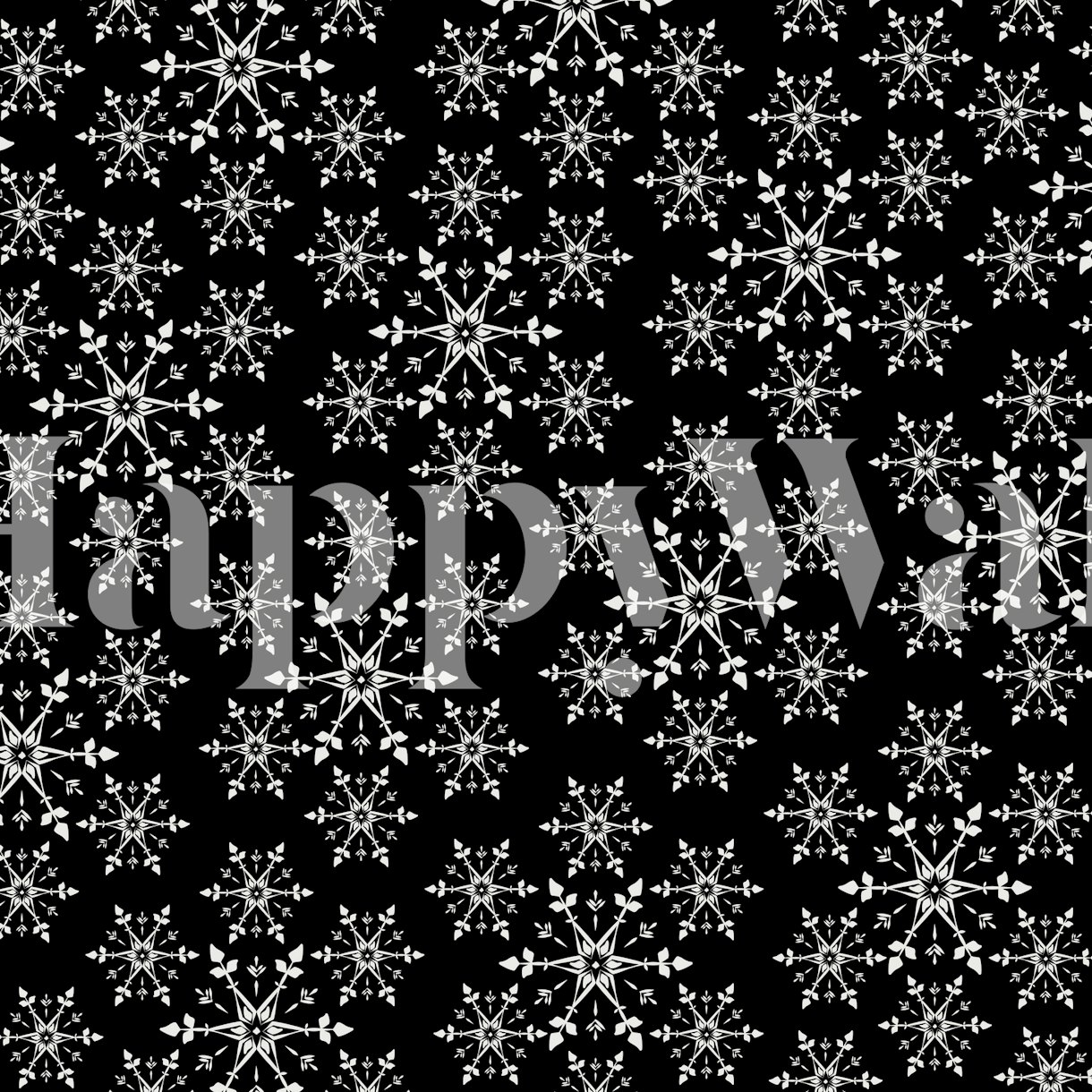 Snowflake stars wallpaper - Happywall
