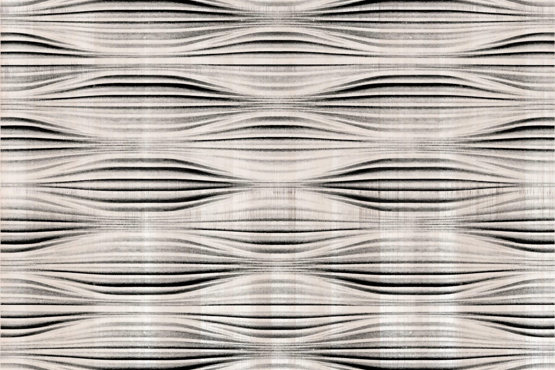 Japanese Waves Texture Wallpaper | Happywall