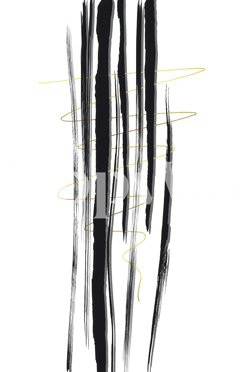 Deco Lines - Straight Forward Tapete | Happywall.com