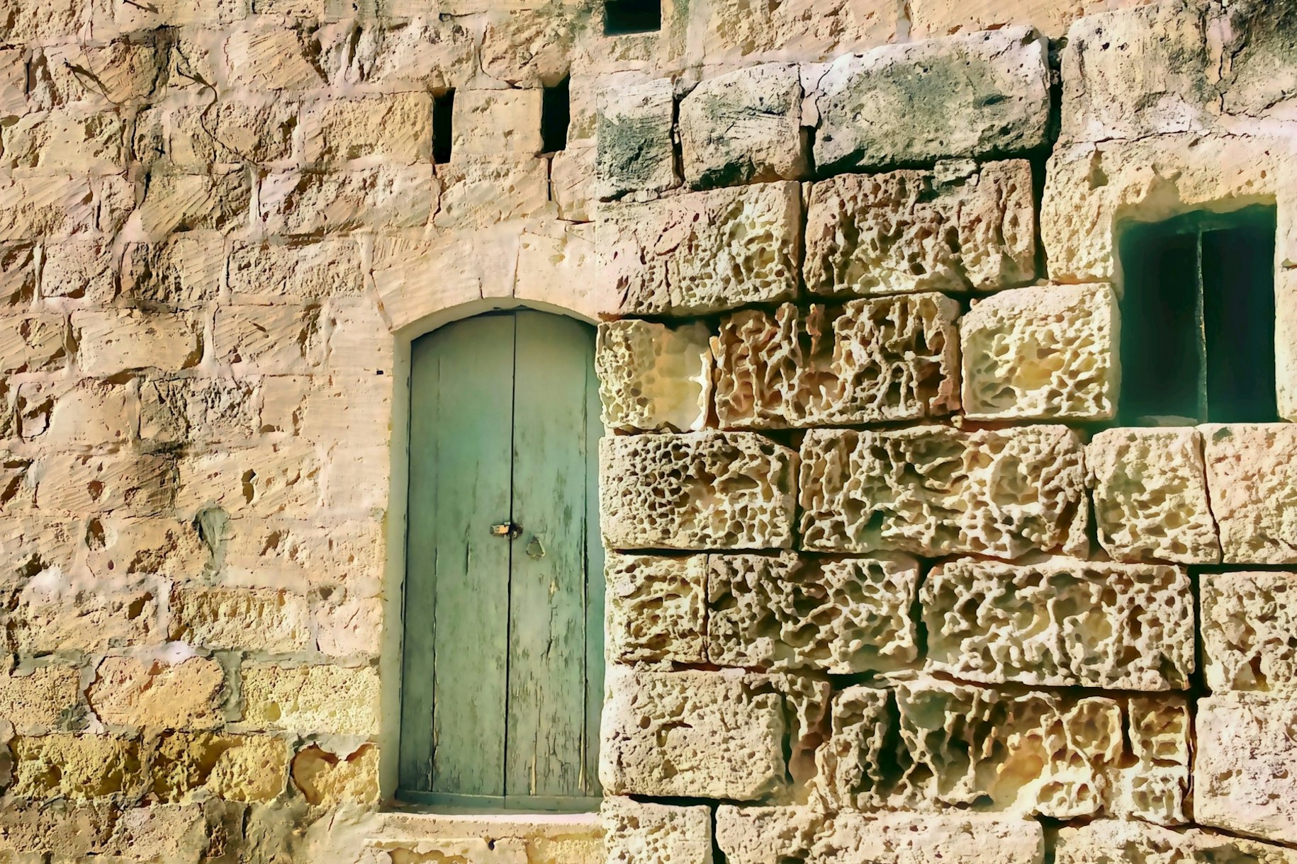 Old Rustic Wall wallpaper - Happywall