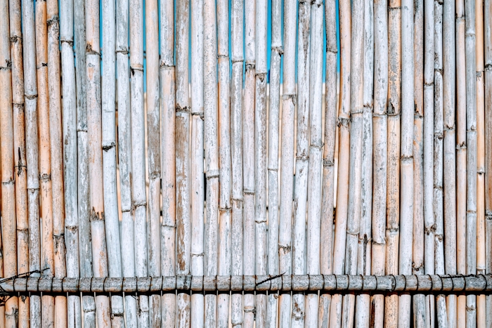 Natural Bamboo Textured Wallpaper