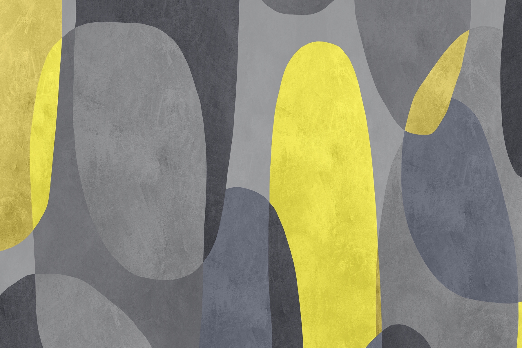 Yellow Abstract Rock Wallpaper - Buy Now | Happywall