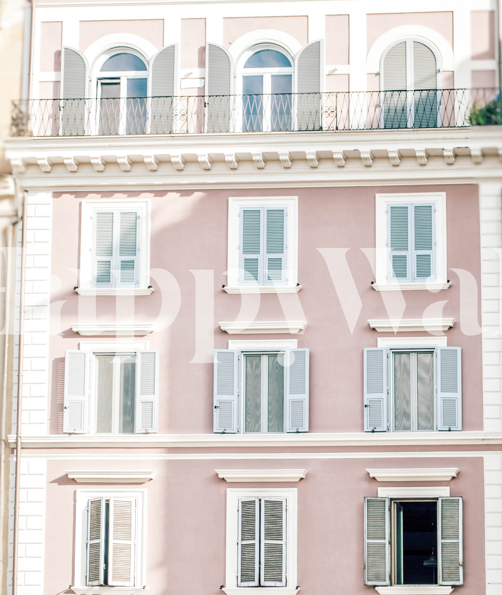 Get Inspired by Pink Building in Rome Wallpaper - Happywall