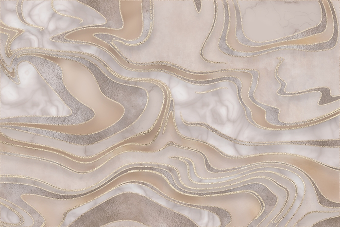 Apricot Gold Marble Wallpaper for Modern Decor
