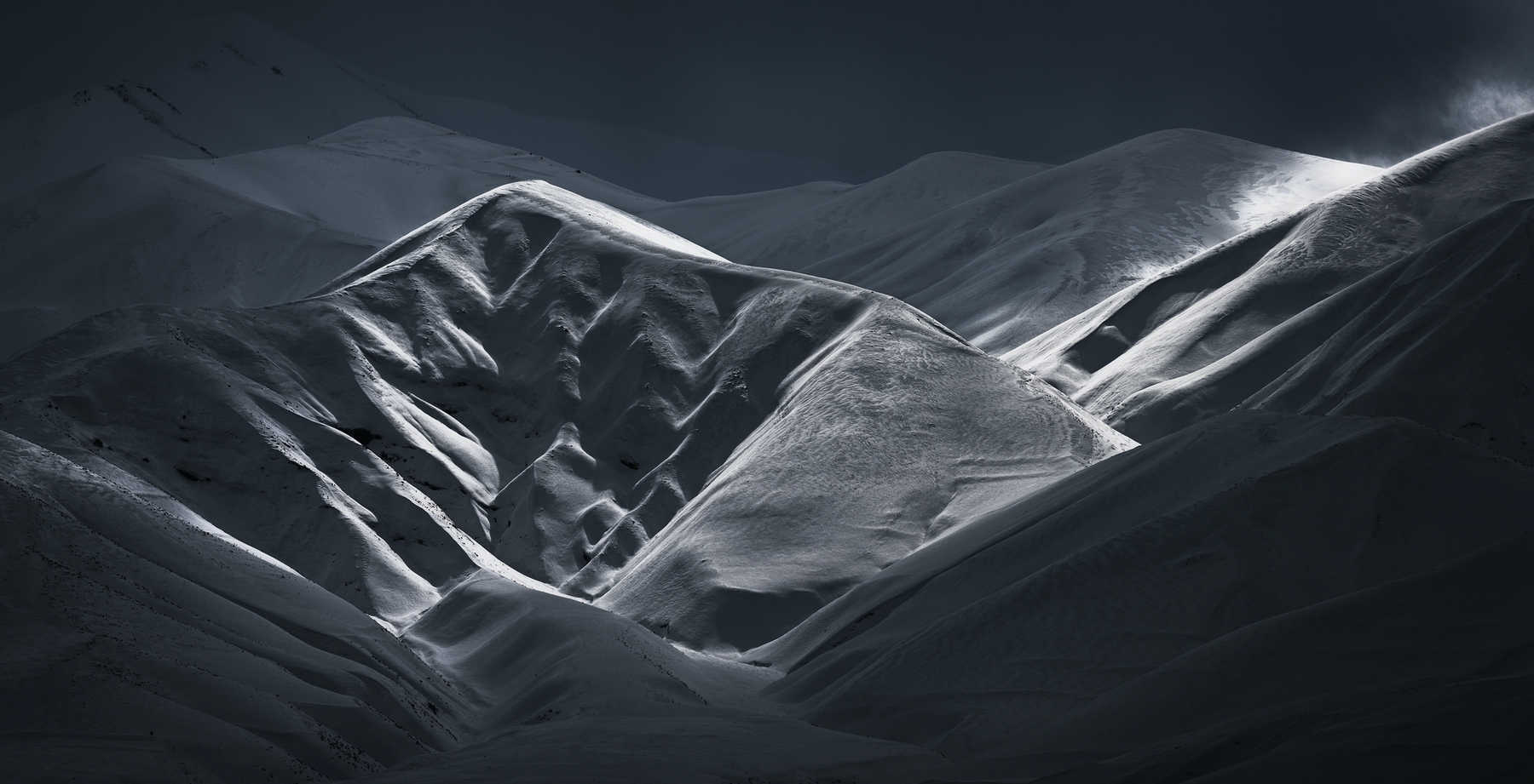 Alborz Mountains in Panoramic View Wallpaper - Happywall