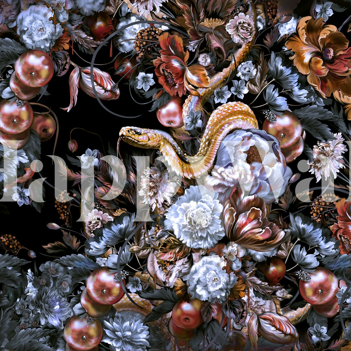 In the garden of Eden wallpaper - Happywall