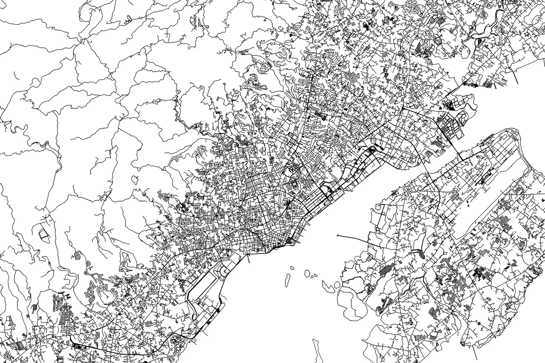 Buy Cebu Map wallpaper - Happywall