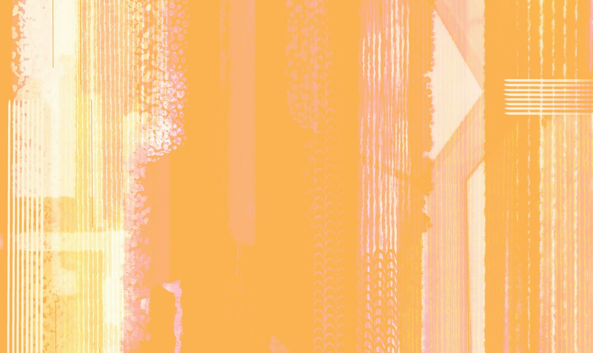 Bright Orange Vibes Abstract wallpaper - Happywall