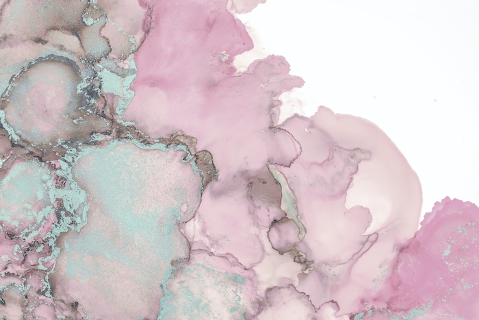 Alcohol Ink Art Candy Pink Wallpaper for Sale | Happywall
