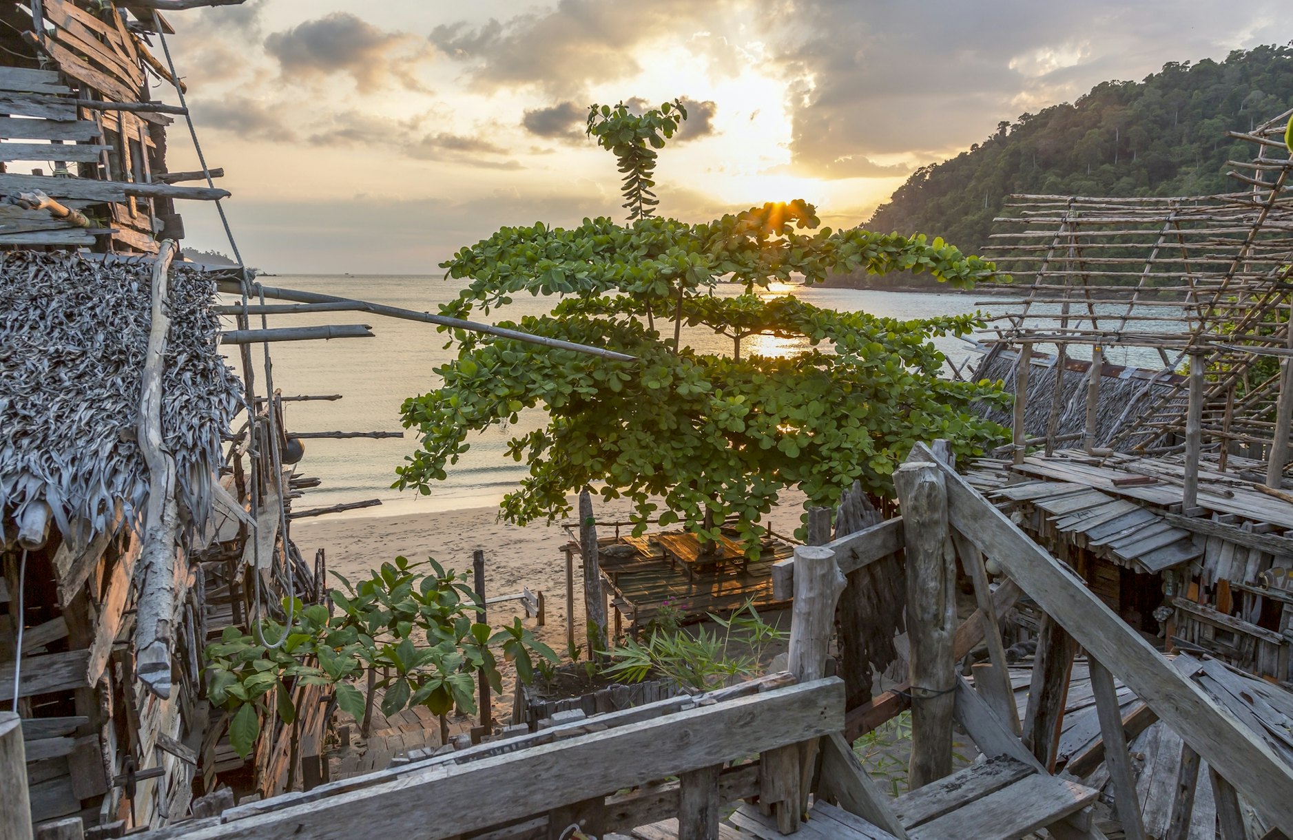 Iconic Hippy Bar Koh Phayam Wallpaper & Wall Murals